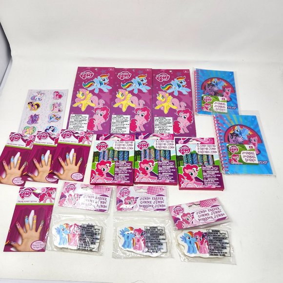 My Little Pony | Other | My Little Pony Lot 5 Items All New Stationary ...